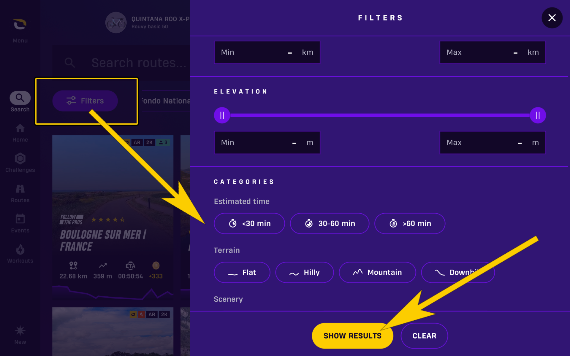 Virtuelle Strecken auf ROUVY entdecken – ROUVY - DE