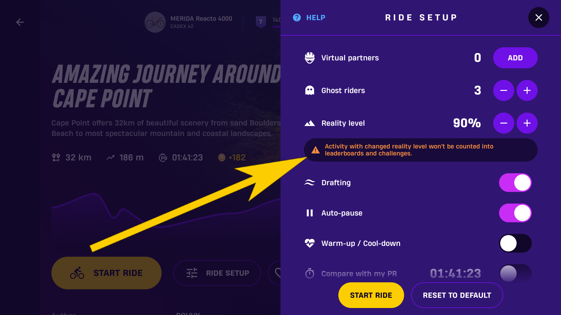 Mode de conduite unifié : Une seule façon de rouler – ROUVY - FR1