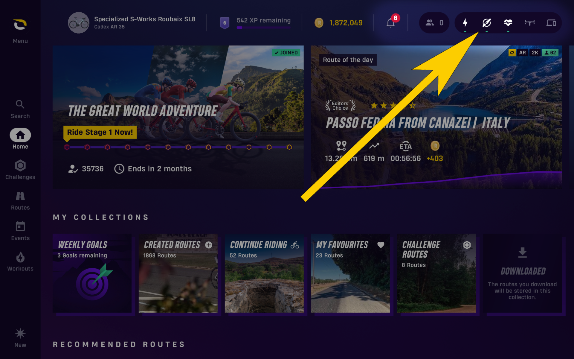 Connecting your trainer using Wi‑Fi – ROUVY - EN